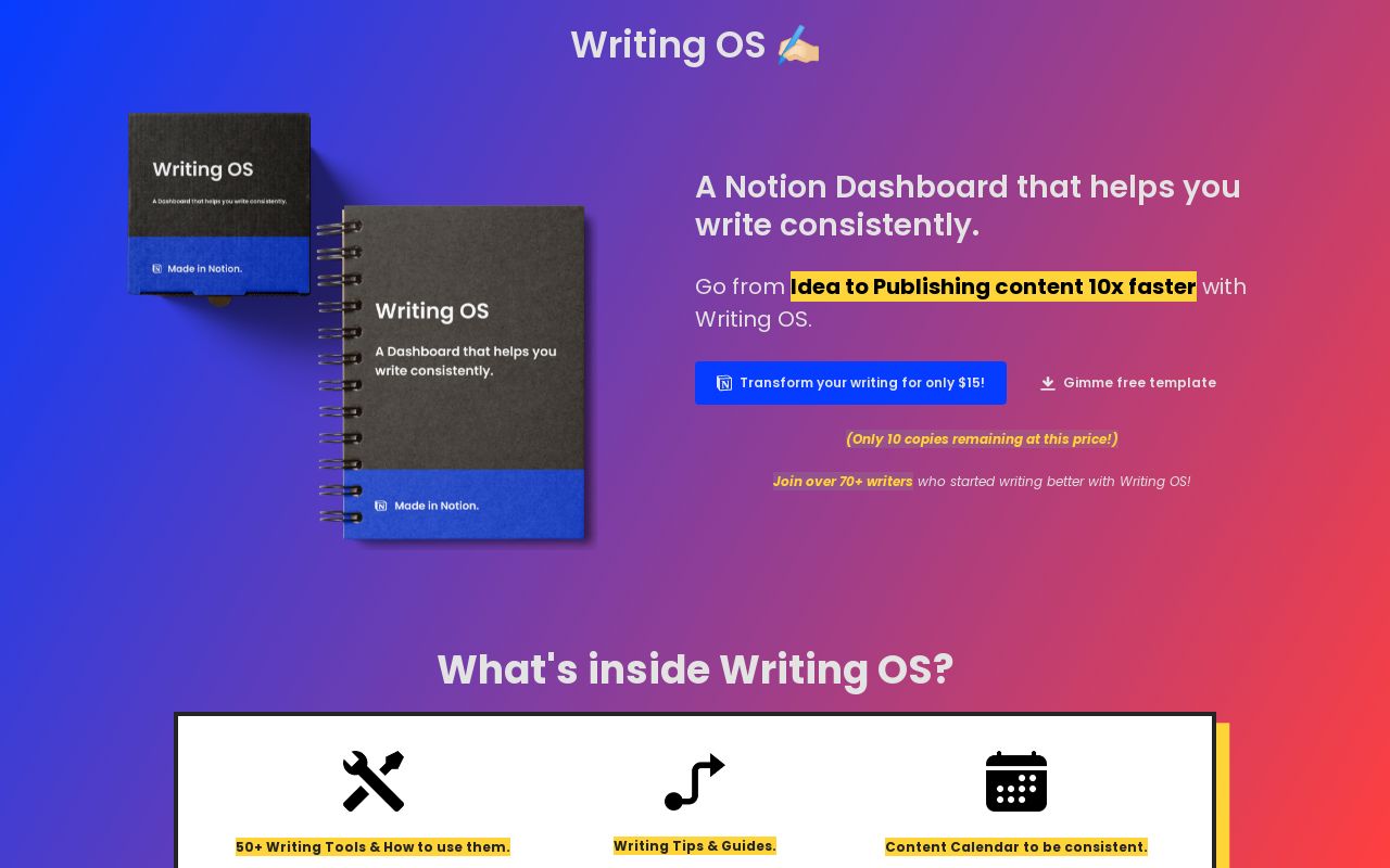 Writing OS
